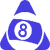 Billards Hub 8BALL logo