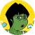 BRUCE pepe BRUCE logo