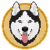 Husky Inu HDOG logo