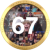 The Official 67 Coin 67 logo