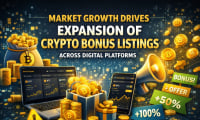 Market Growth Drives Expansion of Crypto Bonus Listings Across Digital Platforms