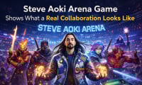 Steve Aoki Arena Game Shows What a Real Collaboration Looks Like