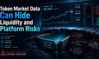 Token Market Data Can Hide Liquidity and Platform Risks