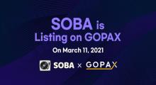 음원 NFT 플랫폼 SOBA 토큰, 고팍스 상장