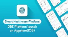 럭스바이오(LBXC), 블록체인 스마트 헬스케어 플랫폼 DBE 애플 IOS 버전 앱 출시