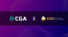 블록체인 게임 플랫폼 'CGA', 7월 5일 코인닐 거래소 전격 상장 발표