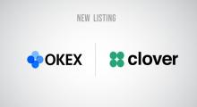 OKEx(오케이엑스), 클로버 파이낸스의 네이티브 자산 CLV 상장