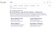 Google, Bitcoin ve Kripto Para Reklam Yasağını Kaldırdı