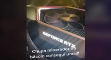 Tiago Leifert mostra supercomputador no Tik Tok e provoca mineradores de criptomoedas
