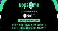 [ENG] OFFICIAL! UppsMe (UPPS) is listed on ProBit