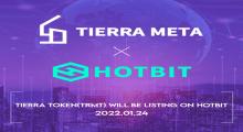 티에라메타(TRMT), 글로벌 홍콩 가상화폐 거래소 핫빗글로벌 상장