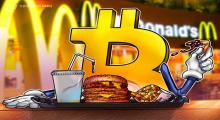 ビットコイン下落でチャートがマクドナルドの形に　Twitterで公式アカウントも反応