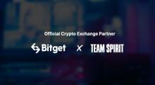 비트겟(Bitget)-팀 스피릿(Team Spirit), 공식 크립토 파트너 스폰서십 발표
