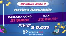 Vee.. Promodex Public Satışı başlıyor