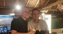 CEO da Binance também se encontrou com o prefeito do Rio de Janeiro