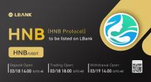 HNB프로토콜, 글로벌 거래소 엘뱅크(LBank) 추가 상장