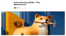 시바이누 메타버스 프로젝트 'SHIB: The Metaverse', 이더리움(ETH)으로 가상 부동산 가격 책정