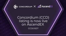 AscendEX、レイヤー1ブロックチェーンConcordium（CCD）トークン取り扱い開始
