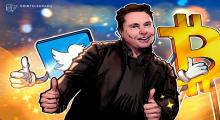ビットコインは39500ドルを回復、イーロン・マスクのツイッター買収間近