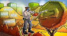 Top 5 criptomoedas para ficar de olho esta semana: BTC, ALGO, XMR, XTZ, THETA