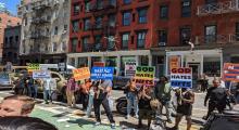 ‘Deus odeia NFTs e Vitalik é o anticristo’ – “Protesto” contra criptomoedas acontece em NY