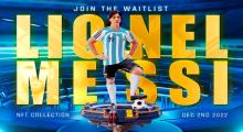 Lionel Messi lança coleção NFT para comemorar sua carreira na seleção Argentina