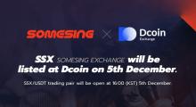 Killer Dapp: SOMESING, to be listed on DCoin Exchange