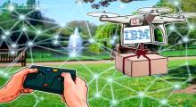 IBM presenta una patente de cadena de bloques para luchar contra el robo de paquetes con drones