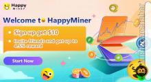 HappyMiner, bulut madenciliği sayesinde pasif gelir imkanı sunuyor