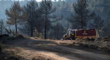 Feuerwehrleute profitieren von frühen Waldbränden in Spanien