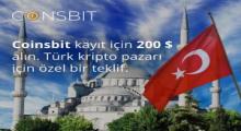 Coinsbit’ten her üyeliğe 2000 CNB bonus