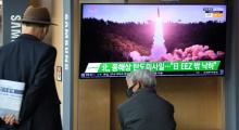 Nordkorea feuert ballistische Rakete mittlerer Reichweite oder länger ab
