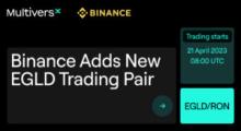 Binance lansează o campanie promoțională pentru tranzacționarea perechilor EGLD/RON și USDT/RON