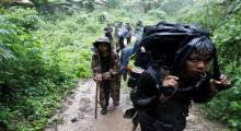 Geheime Gespräche über Myanmar in Indien