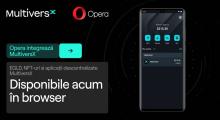 MultiversX EGLD, ESDTs, NFTs și dApps integrate în suita de browsere Opera pe mobil și desktop