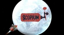 Rir até a lua: o potencial financeiro de $COPIUM
