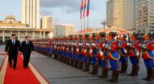 Macron besucht zum ersten Mal einen Besuch des französischen Präsidenten in der Mongolei