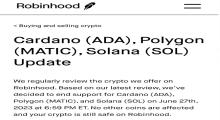 3 Popüler Altcoin Yatırımcısına Kötü Haber: ABD’li Dev Borsa, Kararını Açıkladı