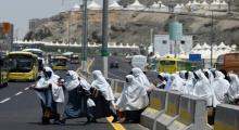 Riesige Menschenmengen strömen aus Mekka zum Höhepunkt des Hadsch