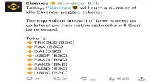 Binance Atıl Durumdaki 8 Altcoin’in Tamamını Yakacak! İşte O Altcoinler!