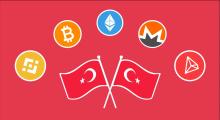 Türk Yatırımcılar, Bitcoin ve Bu 9 Altcoin’e Akın Etti!