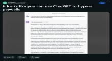 OpenAI dezactivează temporar funcția ‘Browse’ a ChatGPT