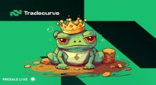 Pepe em tendência, mas valor ainda em declínio, Tradecurve oferece 80x para investidores iniciais