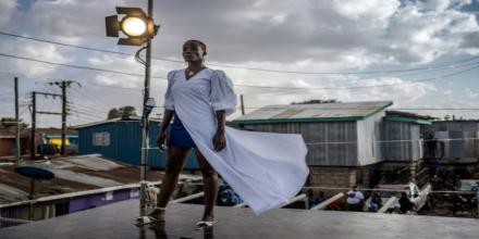 Die Fashion Week trifft Kenias größten städtischen Slum