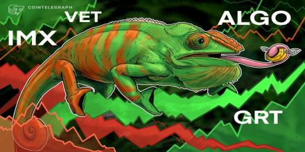 VET, IMX, GRT y ALGO se muestran alcistas mientras bitcoin cotiza por encima de USD 37,000