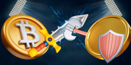 Bitcoin e ouro travam batalha em meio a novas máximas