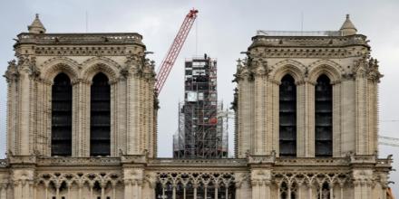 Macron: Notre Dame soll pünktlich wiedereröffnet werden