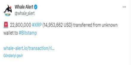 Bitcoin ve Altcoin’ler Düşerken Balinalar XRP’de Harekete Geçti! Milyonlarca Dolarlık XRP Neden Borsalara Gönderildi?