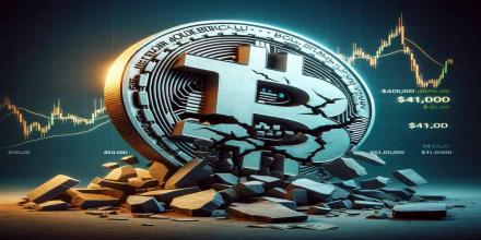 Bitcoin scade sub 41.000 de dolari pe fondul răcirii pieței