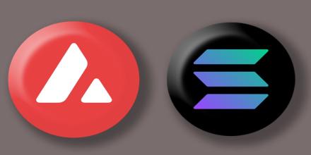 Smart Contract Tokens Solana und Avalanche steigen, rücken an BNB und Ethereum heran.